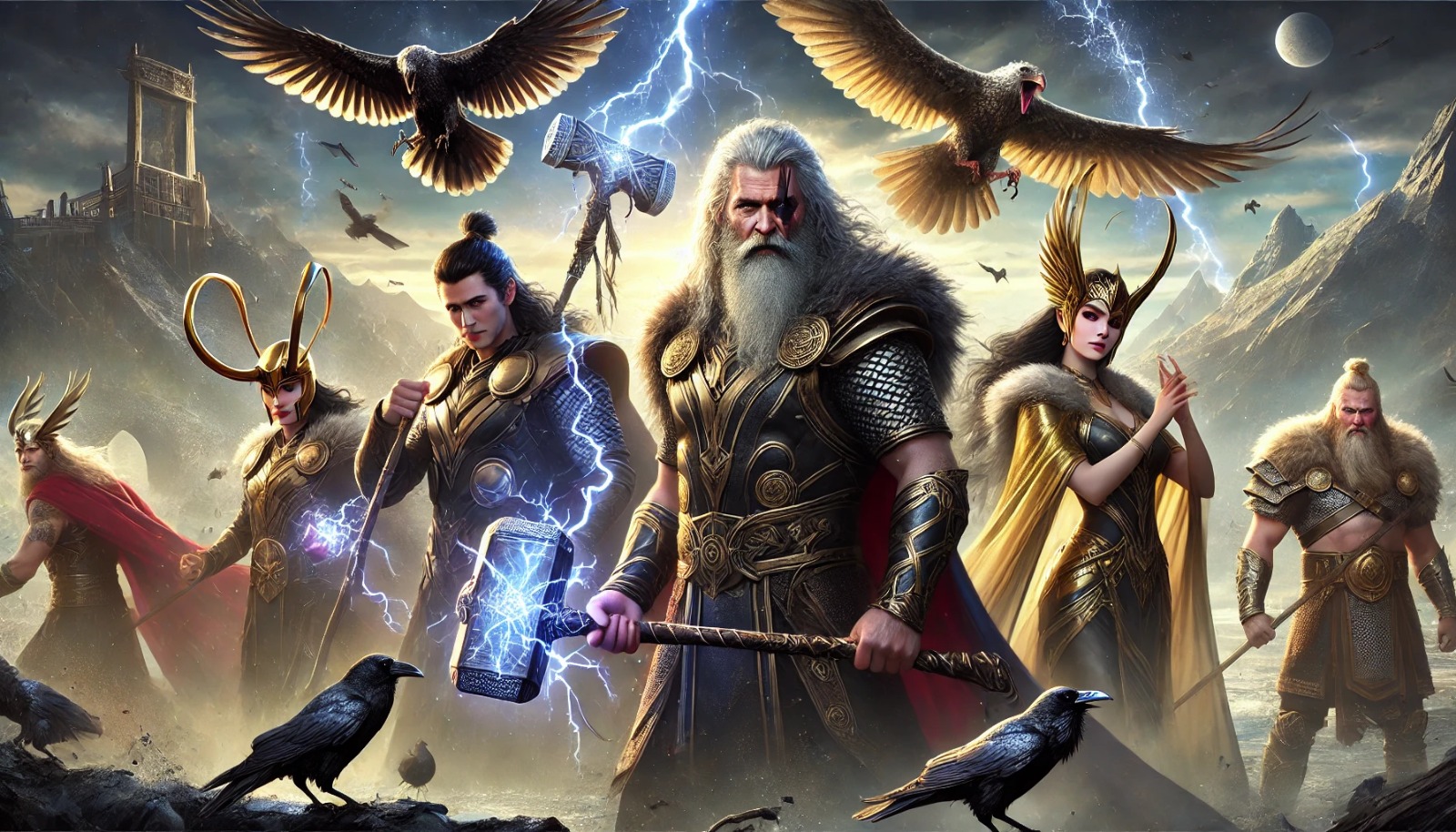 Os deuses nórdicos: Conheça as divindades mais poderosas da mitologia ...