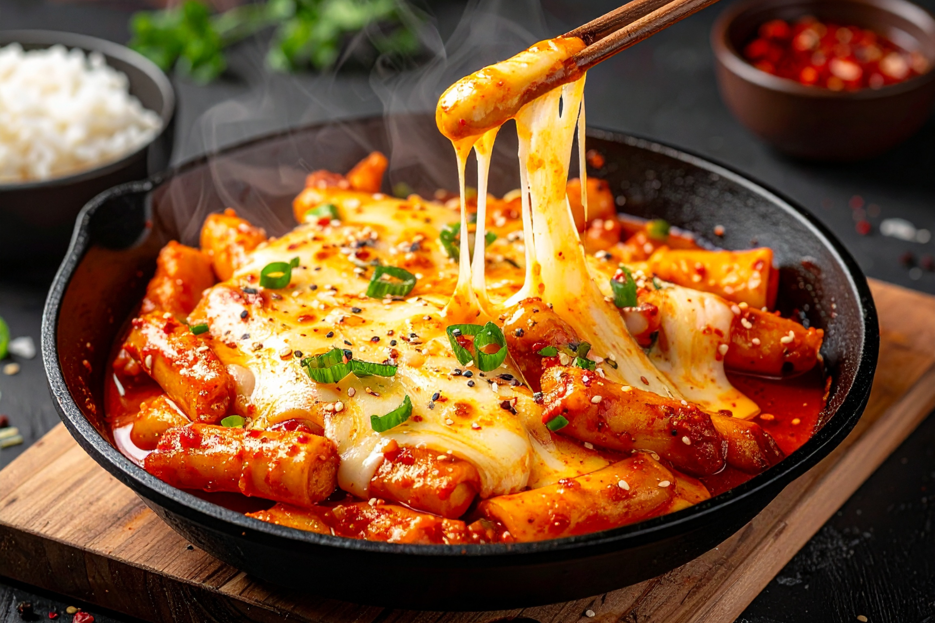 Tteokbokki: o clássico coreano de bolinho de arroz apimentado que ...