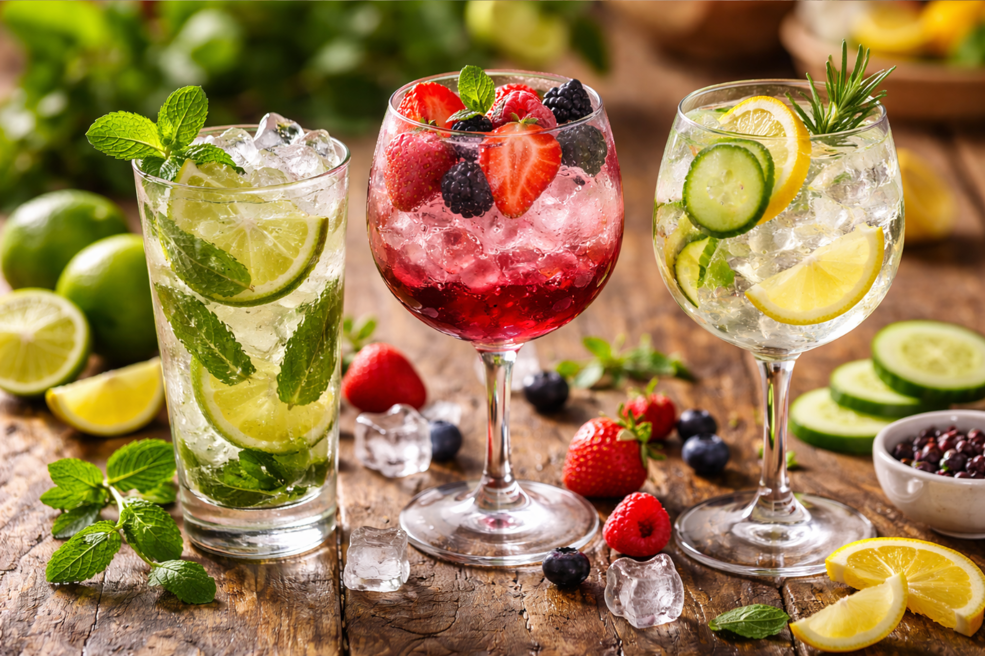 Três drinks perfeitos para o verão: refrescantes, fáceis e cheios de ...