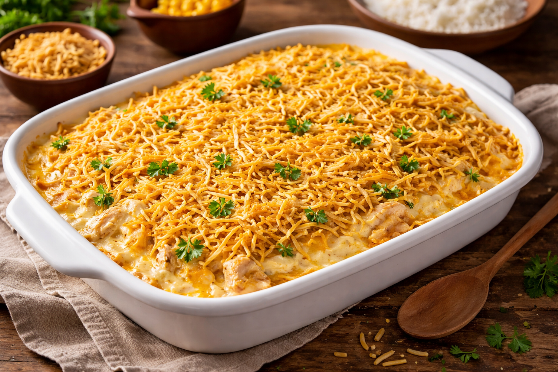 Fricassê de frango cremoso uma refeição saborosa
